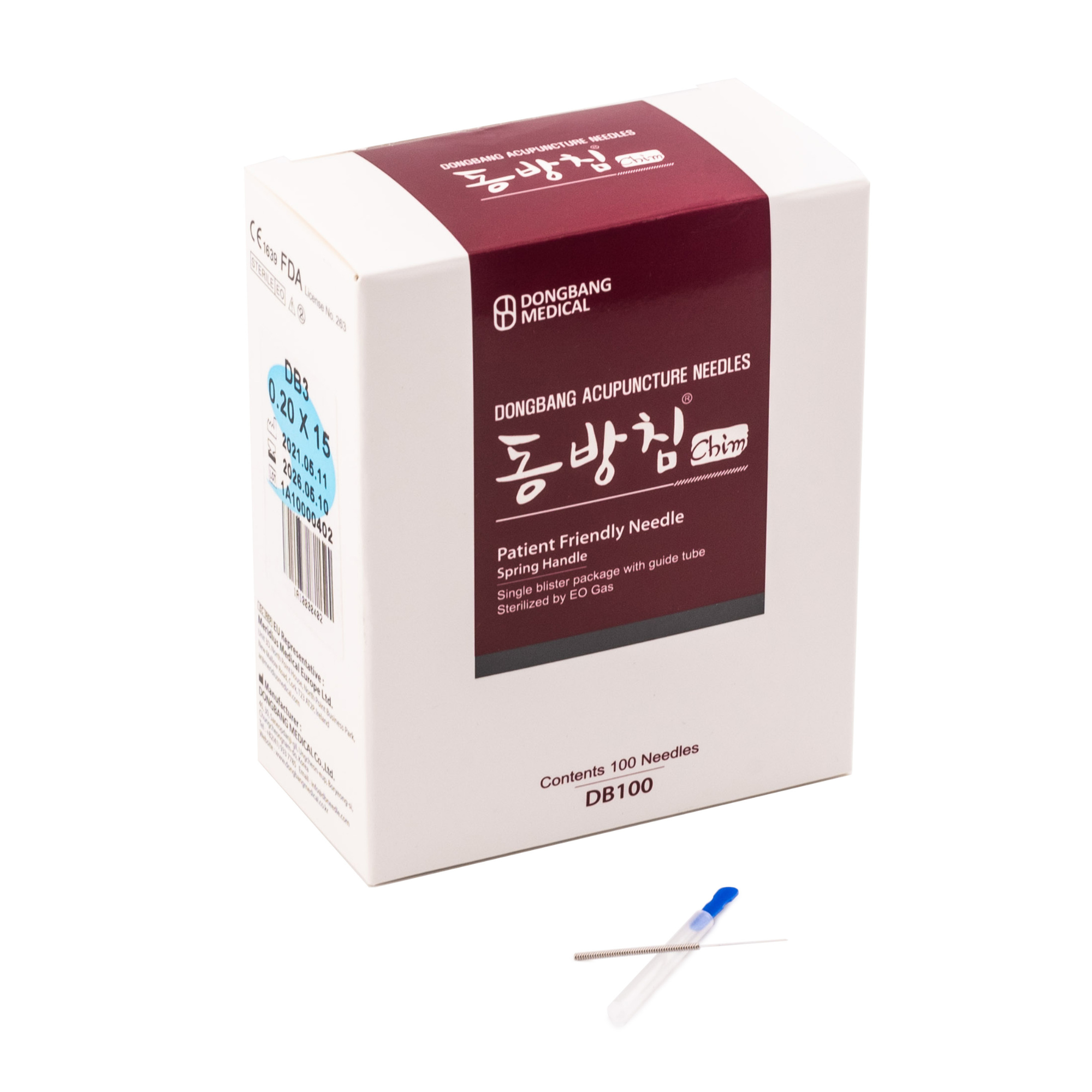 Acupuncture needles DongBang DB100 from 4,25€