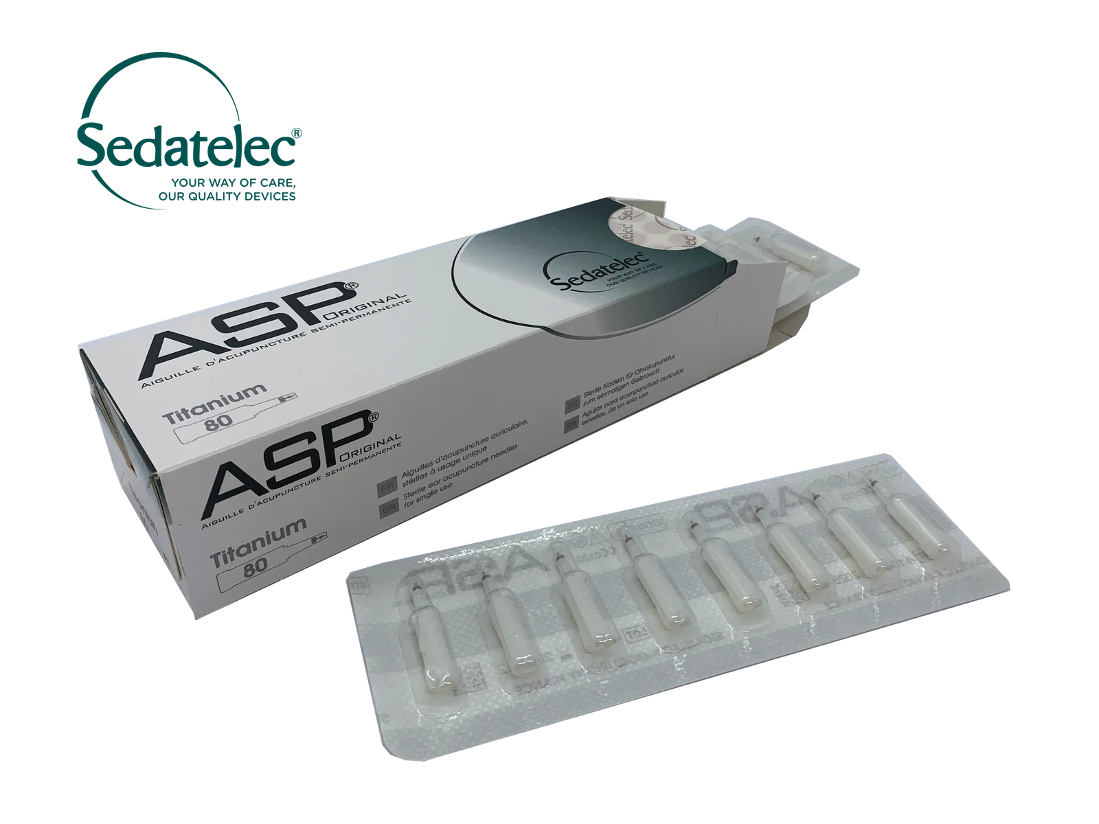 ASP Gold 80 permanent needles for auriculotherapy